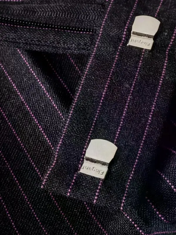 Paul Smith Slim-fit Charcoal Pinstripe Wool Trousers
