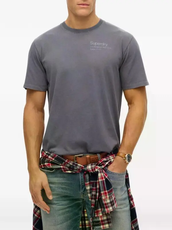 Superdry Logo-print Cotton T-shirt