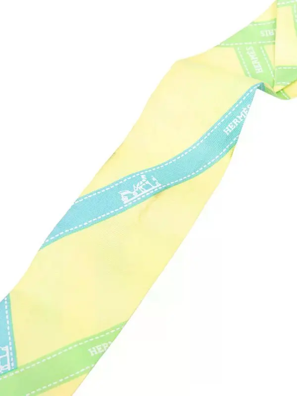 Hermès 2000-2026 Bolduc Silk Twilly Scarf Scarves