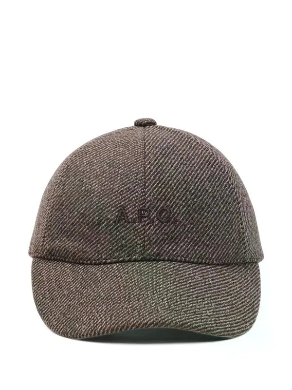 A.p.c. Logo-embroidered Twill Baseball Cap