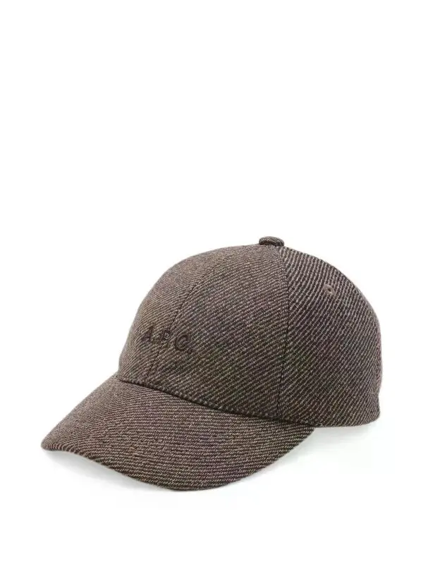 A.p.c. Logo-embroidered Twill Baseball Cap