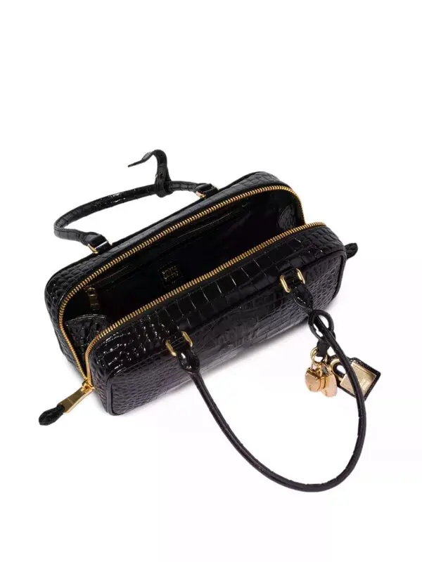 Miu Miu Beau Bag In Crocodile Embossed Leather