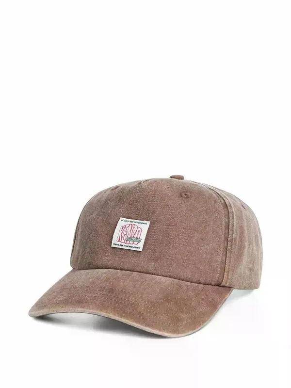 Kenzo Work And Play Logo-patch Trucker Cap