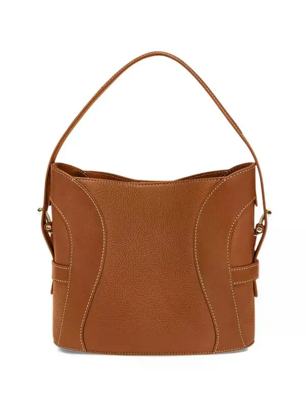 AIGNER S Deborah Leather Tote Bag - Brown