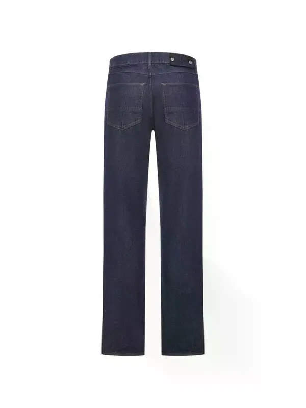 Stone Island J100005 Logo-patch Straight-leg Jeans