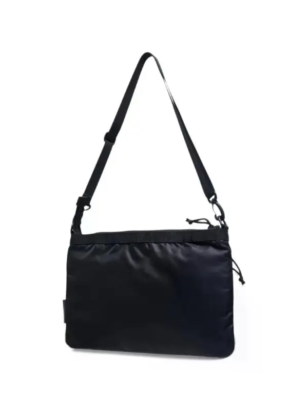 Comme Des Garçons Logo-print Panelled Messenger Bag