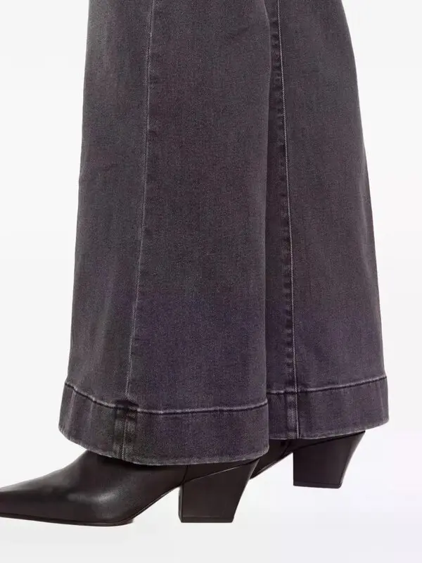 7 For All Mankind Modern Dojo Faded Flared-leg Jeans