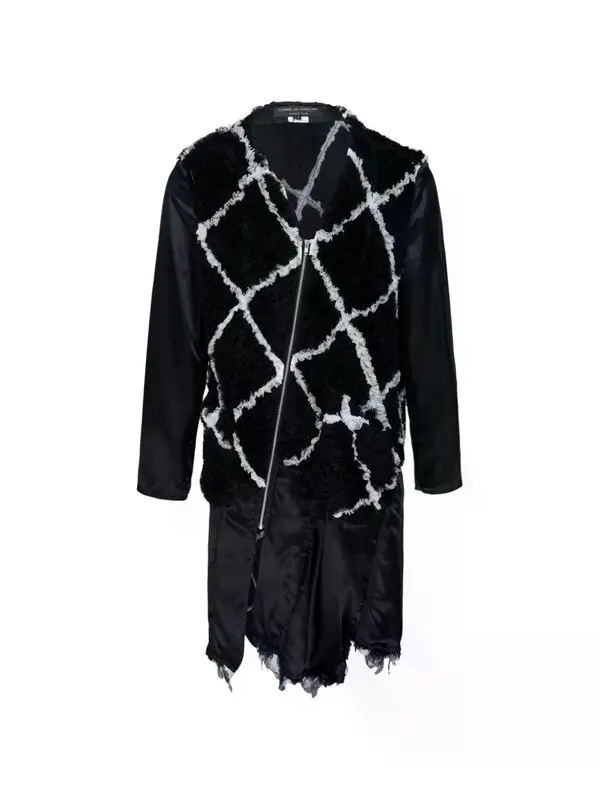 Comme Des Garçons Ruffled Panelled Coat