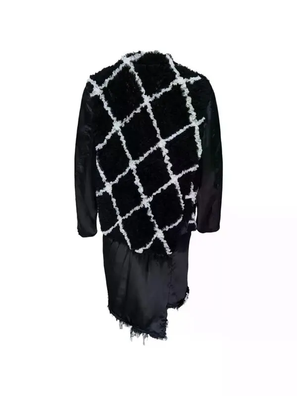 Comme Des Garçons Ruffled Panelled Coat