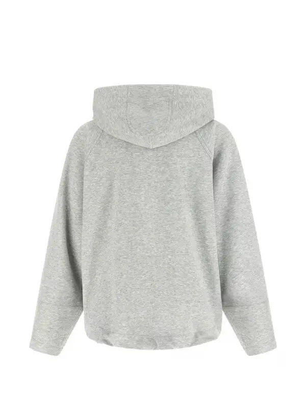 Co Half-zip Pouch-pocket Hoodie