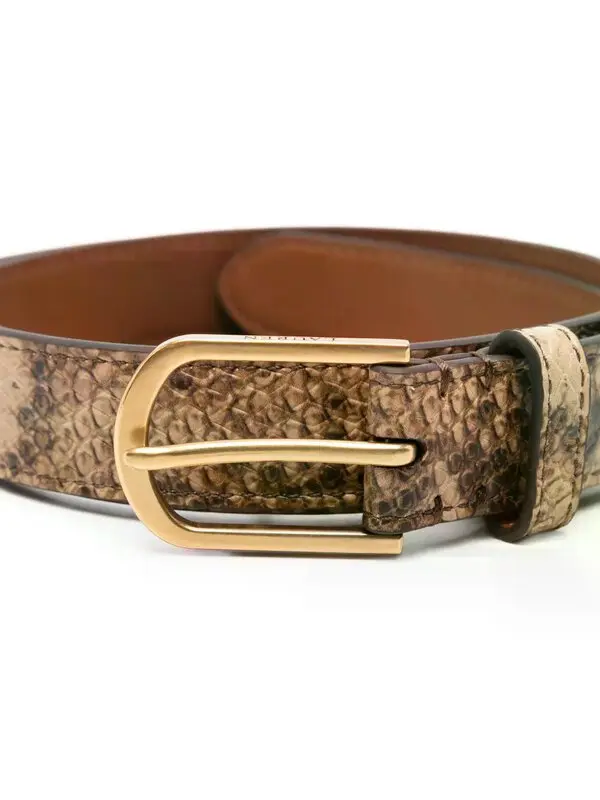 Ralph Lauren Snakeskin-effect Belt