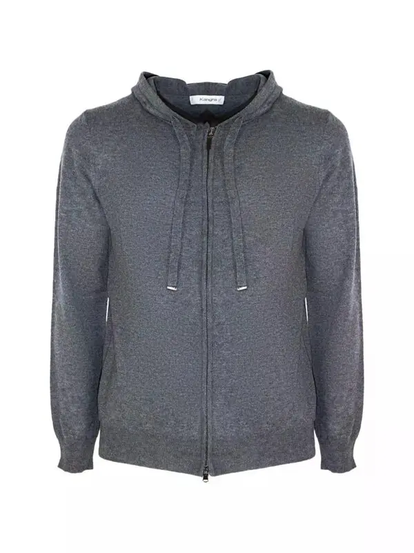 KANGRA Zip-up Hooded Hoodie
