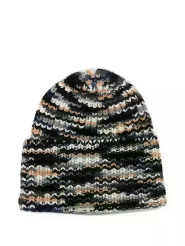 HURRAY Chunky-knit Cashmere Beanie Hat - Black