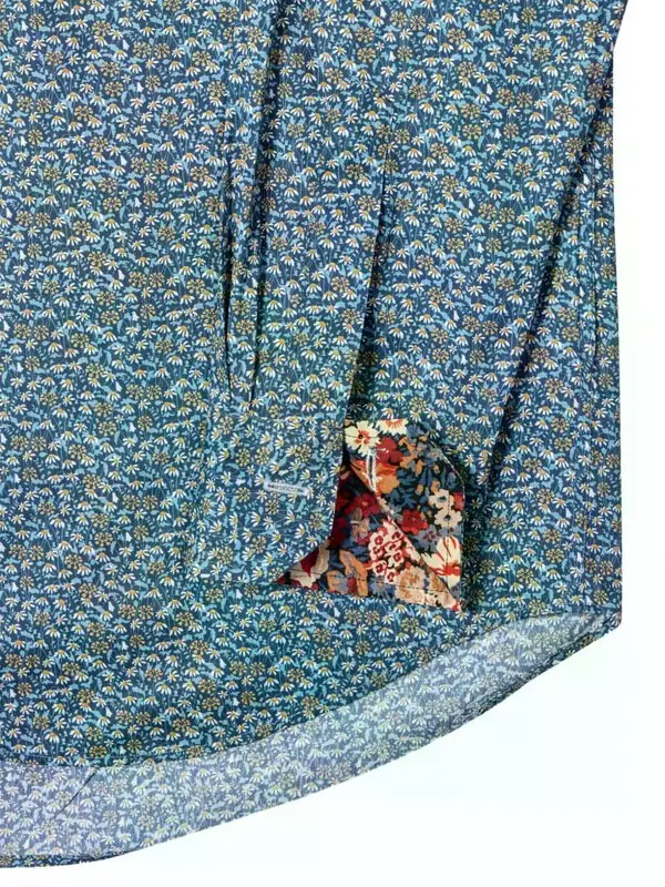 Paul Smith Regular-fit Dark Liberty-floral-print Shirt