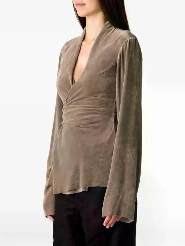 Rick Owens Laura Long Sleeve Top