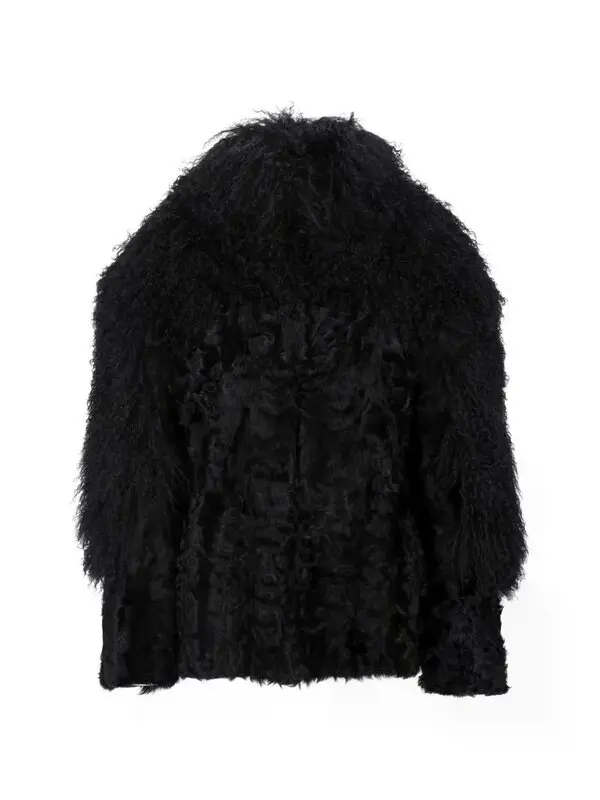 NUMEROOTTO Christian Gathered-waist Fur Jacket