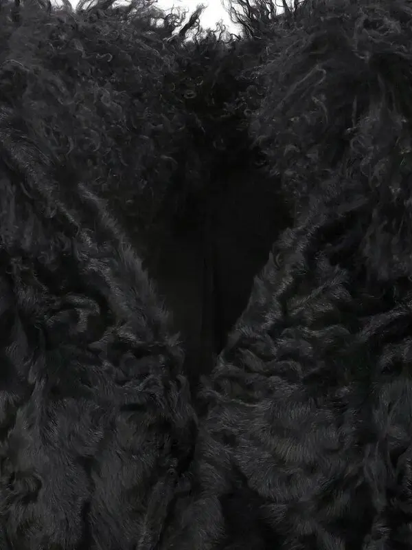 NUMEROOTTO Christian Gathered-waist Fur Jacket
