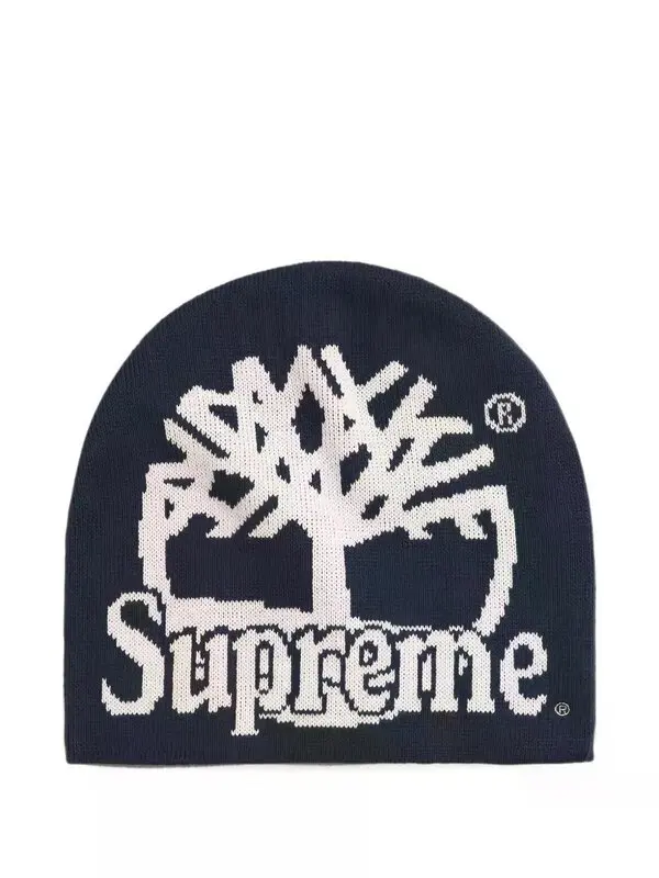 Supreme X Timberland Logo-detail Beanie Hat