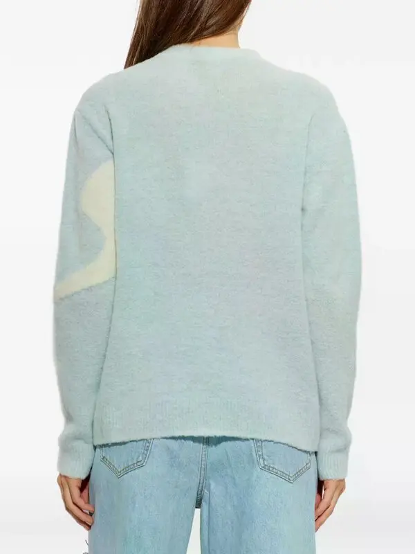 Stella McCartney X Yoshitomo Nara Intarsia-knit Sweater