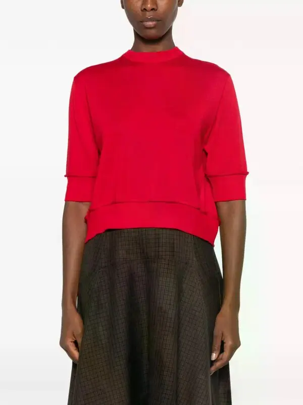 DEPARTMENT 5 Open-back Short-sleeve Sweater