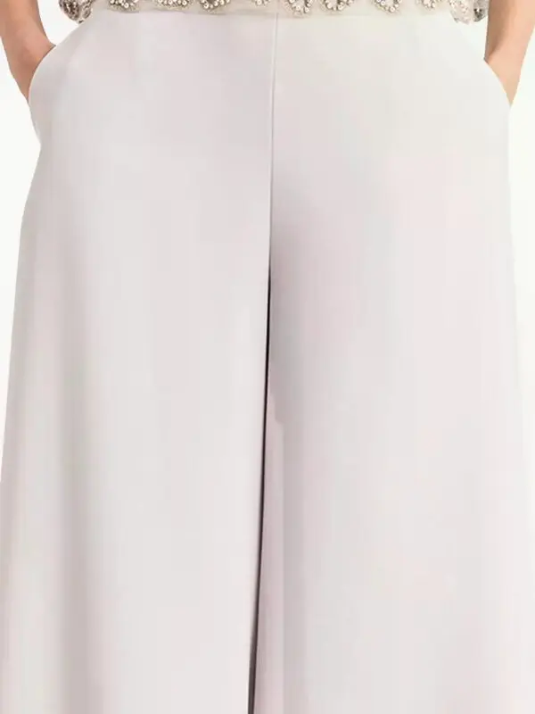 GEMY MAALOUF High-waisted Flared Trousers
