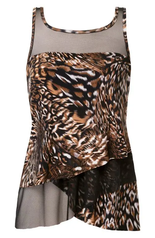 Miraclesuit Cat Call Mirage Underwire Tankini Top