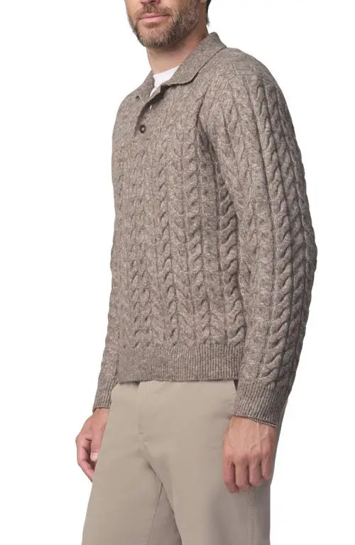 Joe's Jeans Cable Polo Sweater