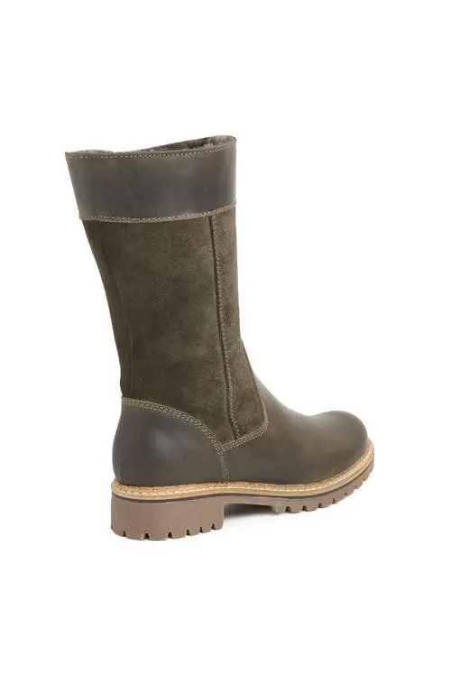 CELTIC & CO. Waterproof Shearling Lined Calf Boot