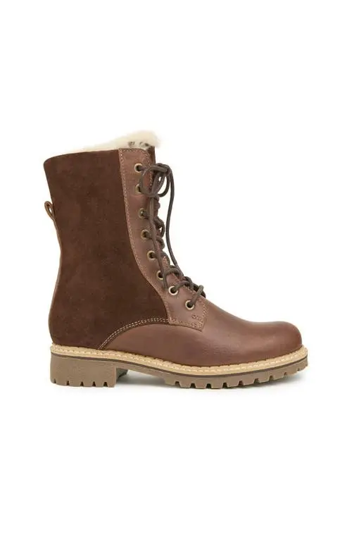 CELTIC & CO. Waterproof Lined Lace Up Ankle Boot