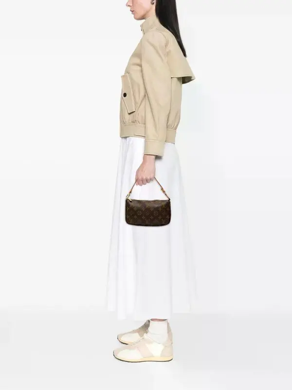 LOUIS VUITTON 2001 Monogram Pochette Accessoires Shoulder Bag