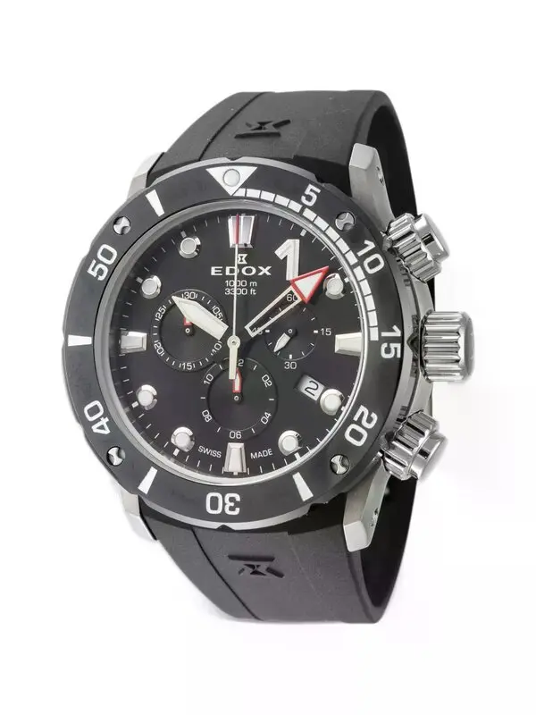 EDOX Co-1 45mm Chronograph Watch