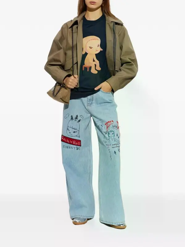 Stella McCartney X Yoshitomo Nara Graphic-print T-shirt