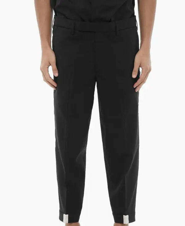 Neil Barrett Slim-fit Flat-front Trousers