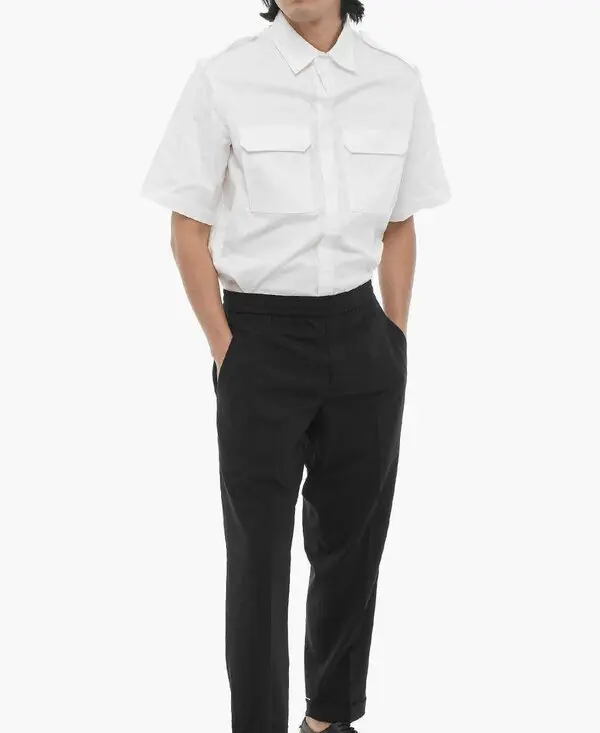 Neil Barrett Elasticated-waistband Trousers
