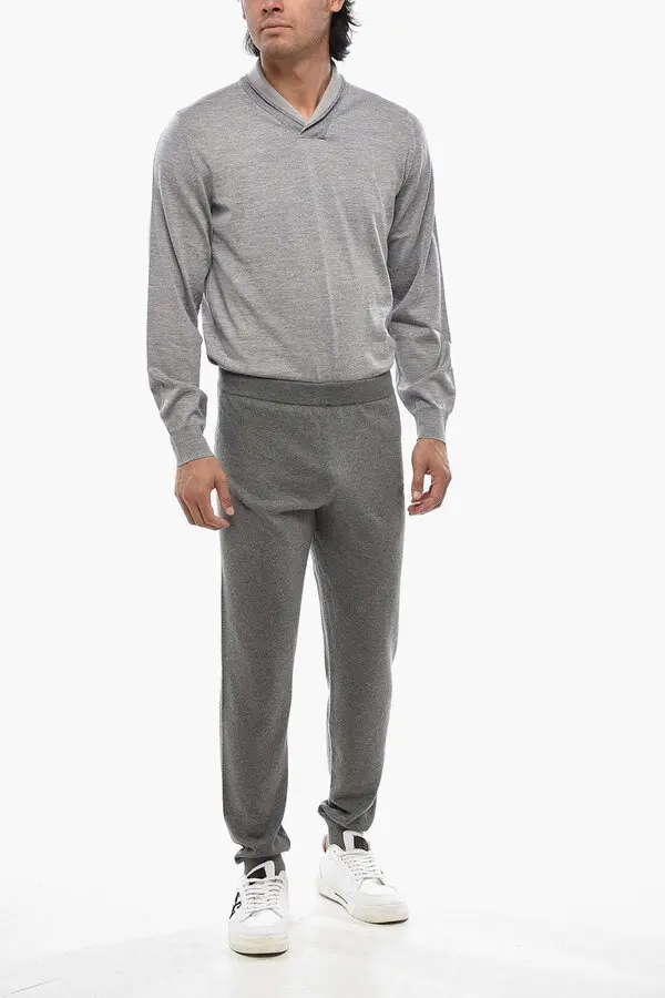 Corneliani Ribbed-waistband Track Pants
