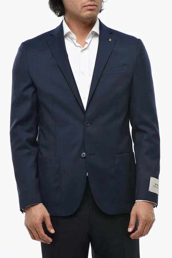 Corneliani Single-breasted Patch-pocket Blazer