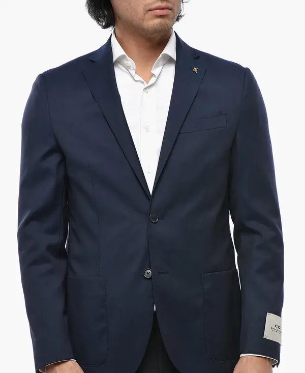 Corneliani Single-breasted Patch-pocket Blazer