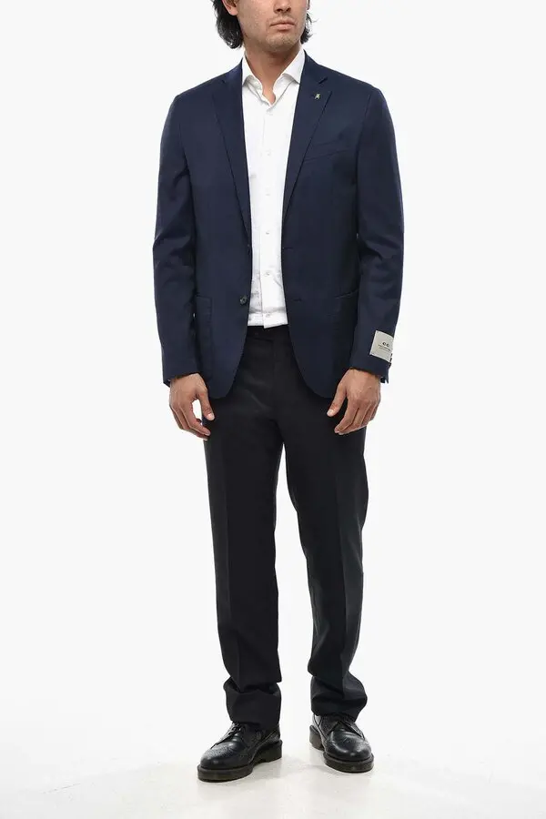 Corneliani Single-breasted Patch-pocket Blazer