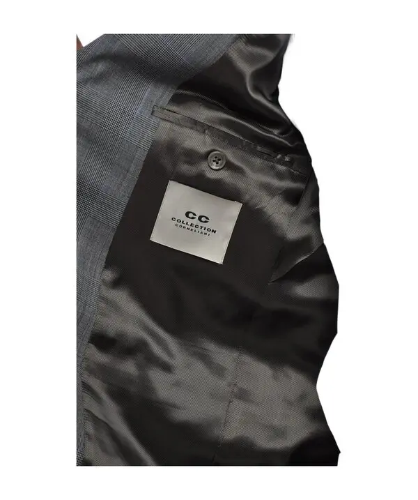 Corneliani District Check Virgin Wool Suit