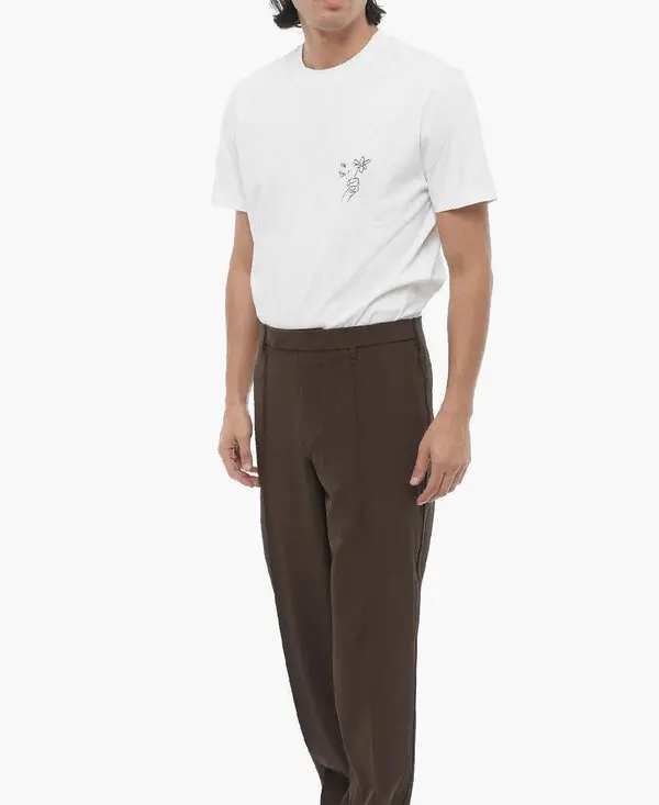 Neil Barrett Pintuck Slim-fit Trousers