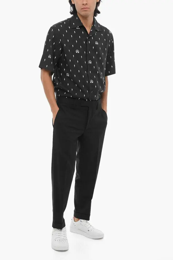 Neil Barrett Zipped-ankle Trousers