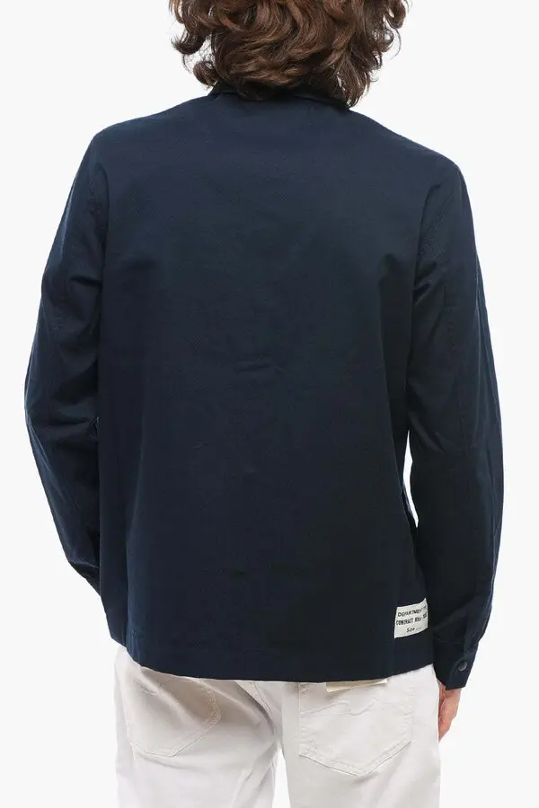 DEPARTMENT 5 Four-pocket Twill Overshirt