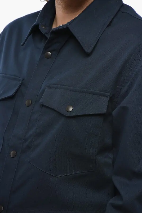 DEPARTMENT 5 Four-pocket Twill Overshirt