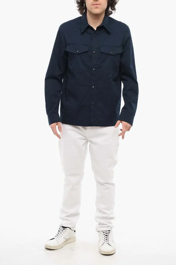 DEPARTMENT 5 Four-pocket Twill Overshirt