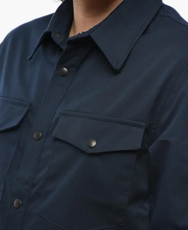DEPARTMENT 5 Four-pocket Twill Overshirt