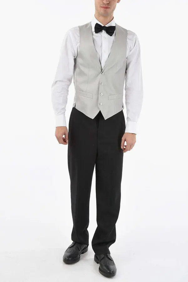 Corneliani Single-breasted V-neck Waistcoat