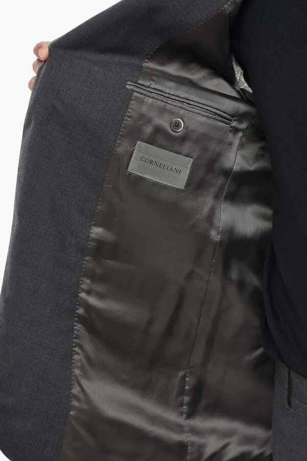 Corneliani Academy Slim Fit Suit - Gray