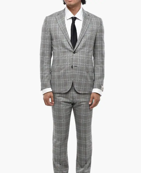 Corneliani Academy District Check Suit