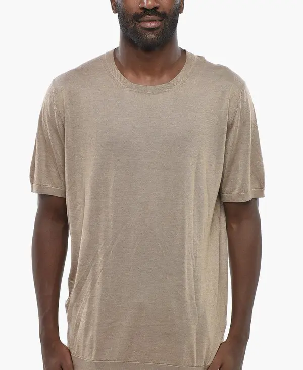 Corneliani Short-sleeve Crewneck Sweater