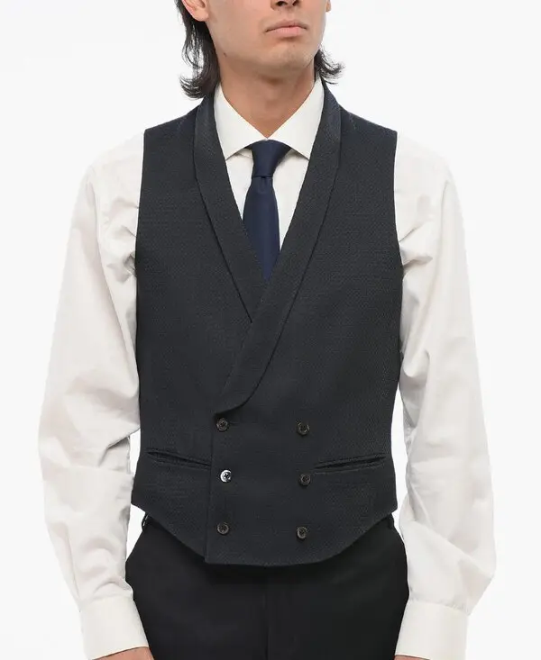 Corneliani Double-breasted Waistcoat